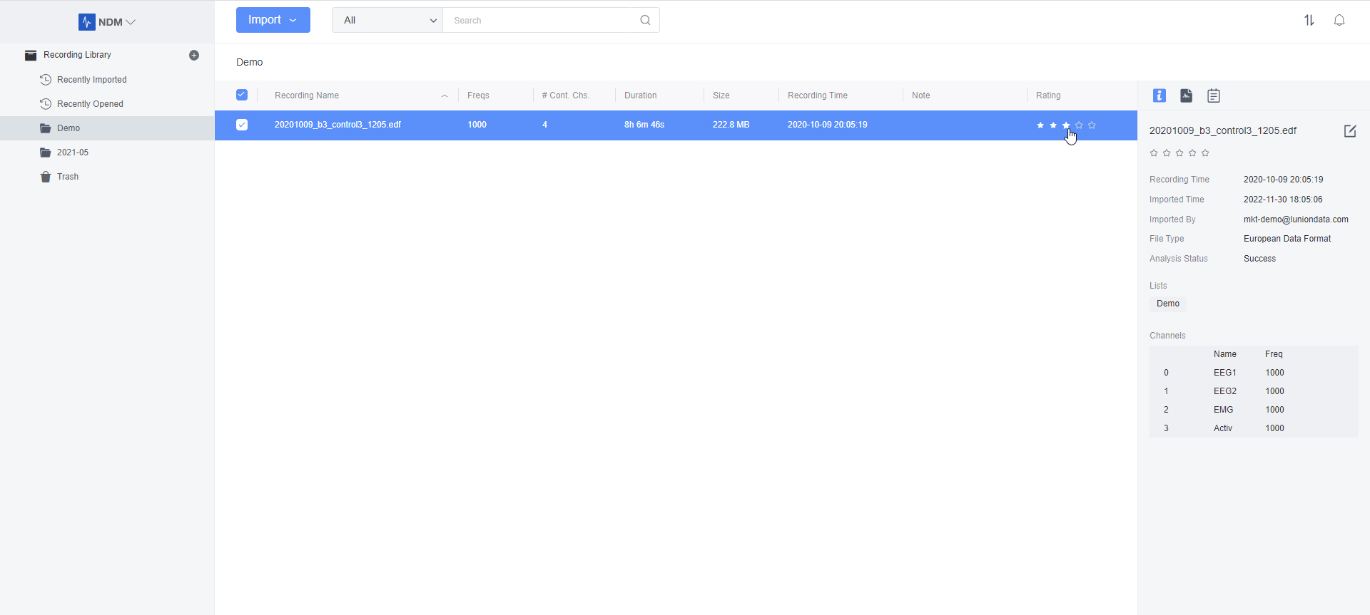 Lunion Stage 自动睡眠分期系统_报价/价格/性能参数/图, 上海麓联数据_生物器材网